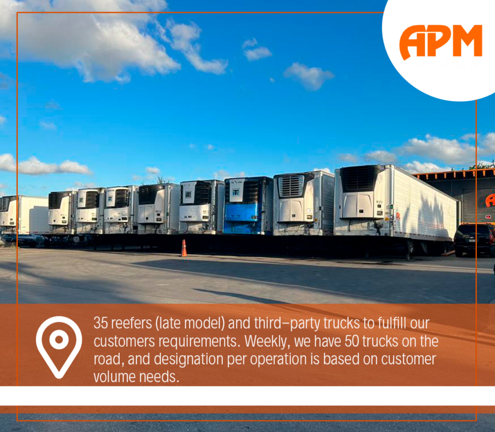 APM Logistics & Transportation LLC - Service Flower Distributors | Miami